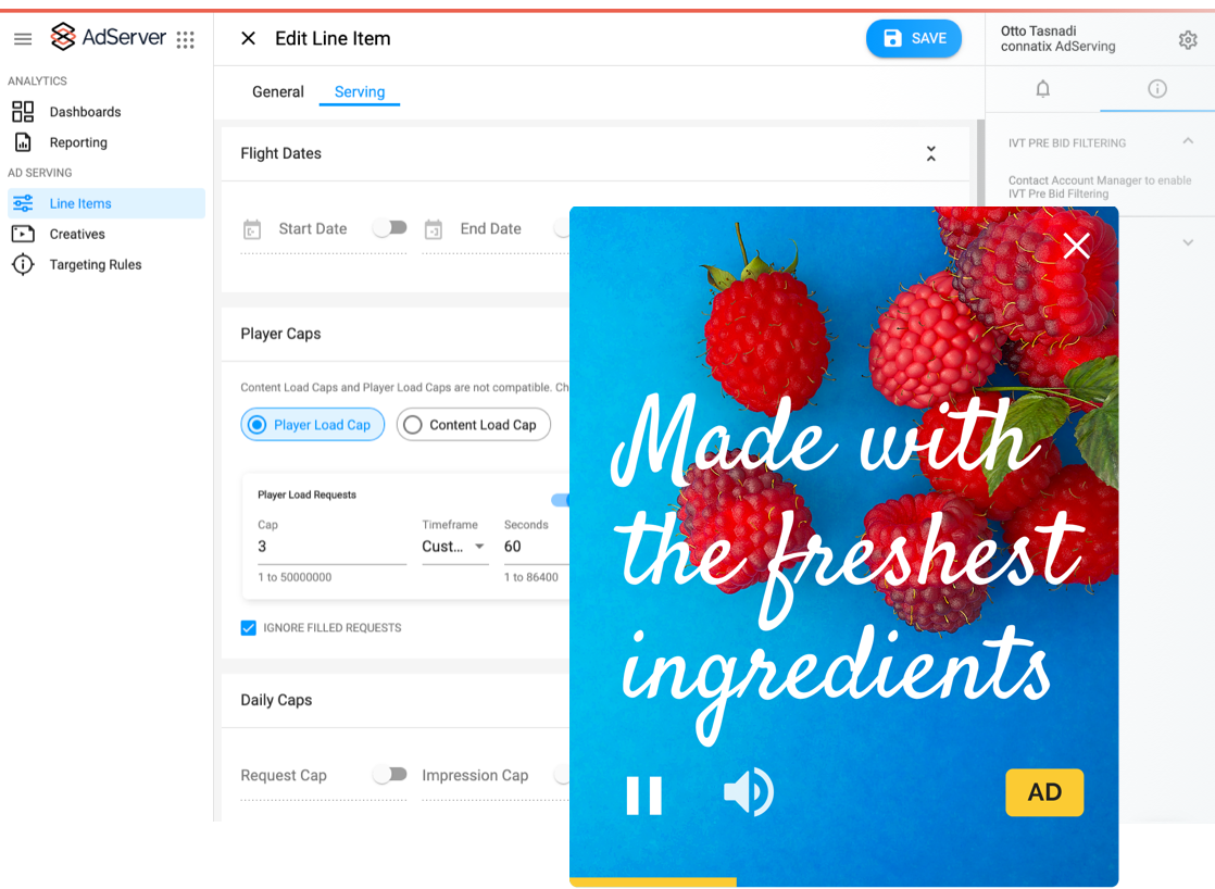 Connatix - Ad Server